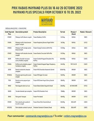 Votre circulaire Mayrand Plus | Mayrand Plus